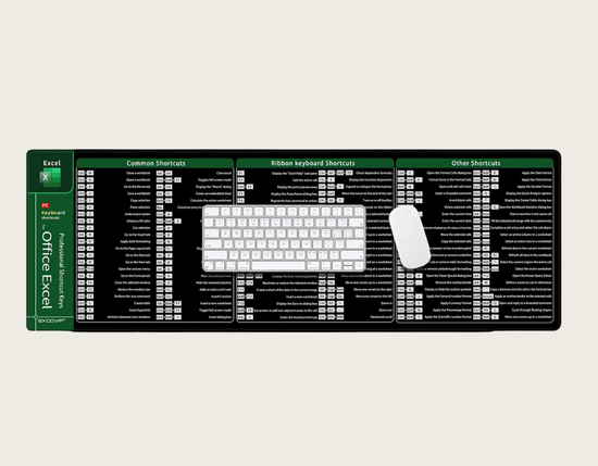 Excel Shortcut Mat – Savvy Trendz