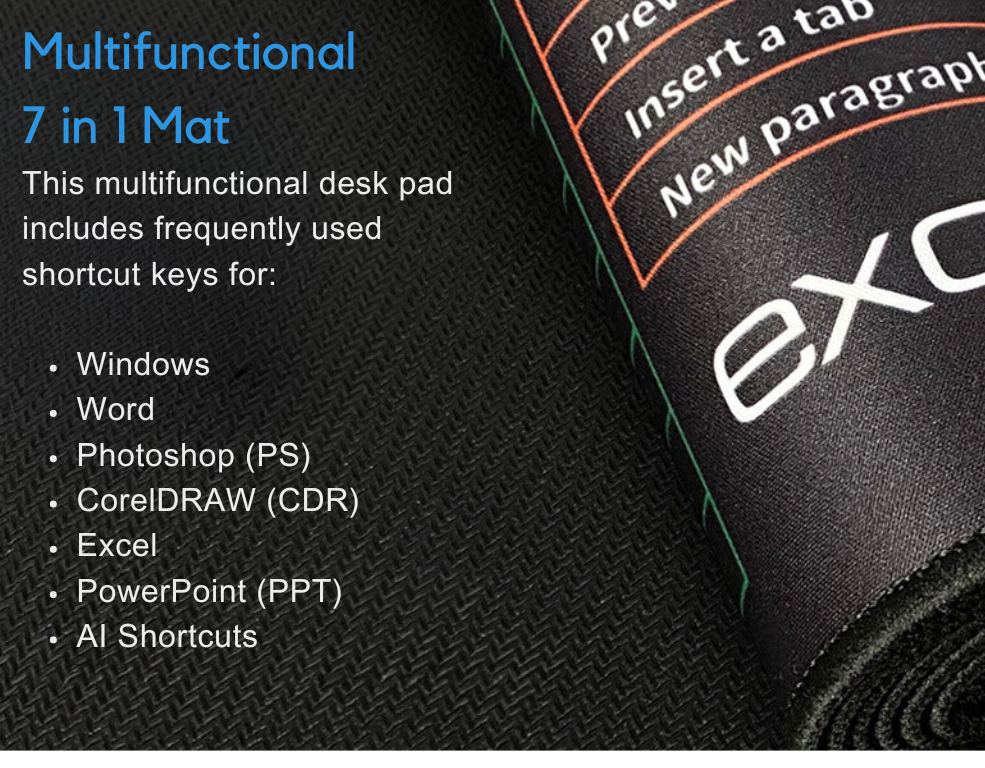 Shortcut Mat – Savvy Trendz